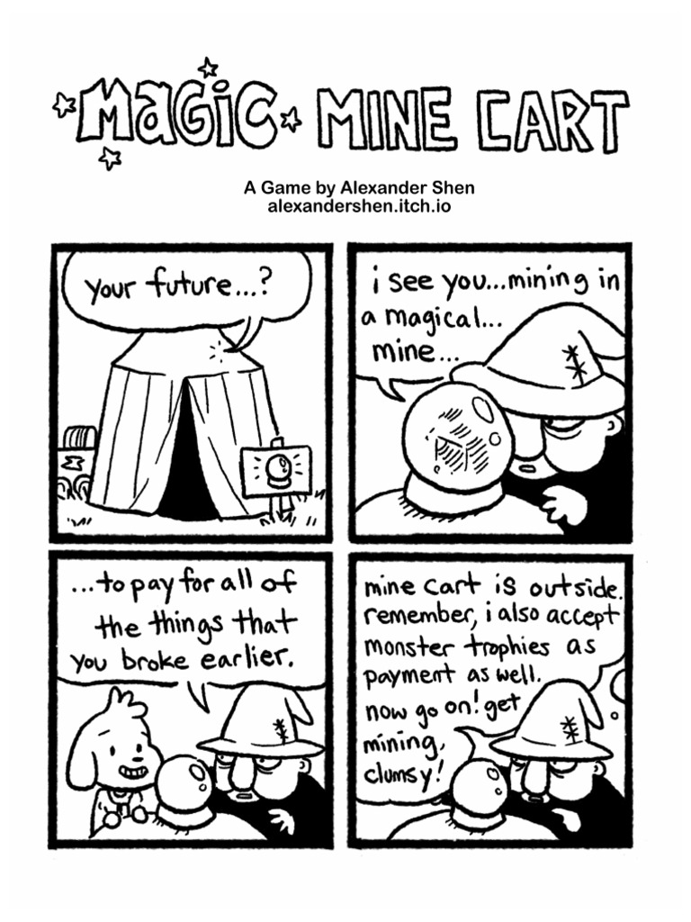 Magic Mine Cart v2 | PDF