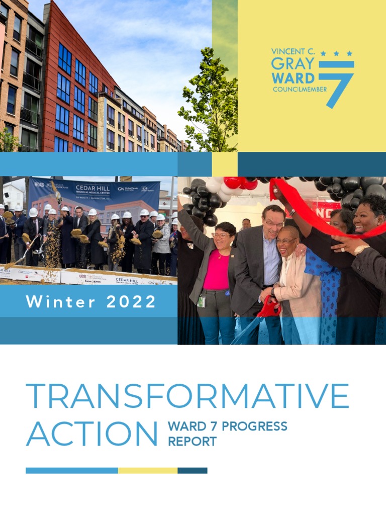 Ward 7 Progress Report 2022 | PDF | Hospital | Health Care