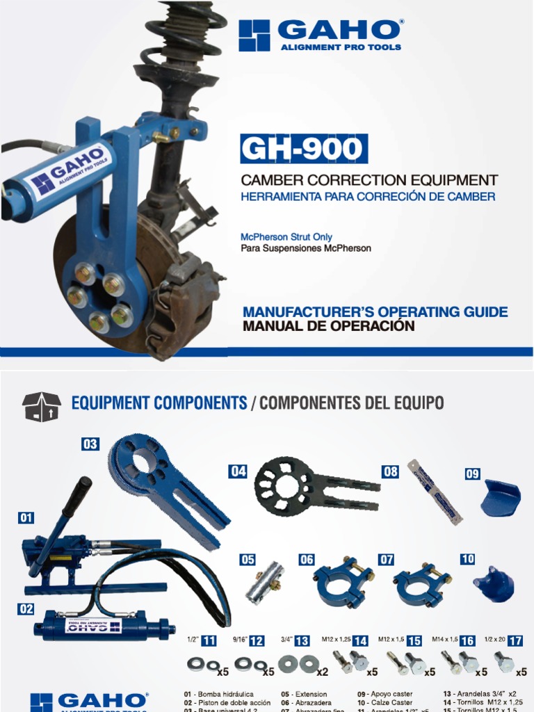 Manual Gaho gh900 1 | PDF | Industria automotriz | Ingeniería mecánica
