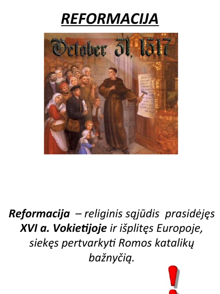 REFORMACIJA | PDF
