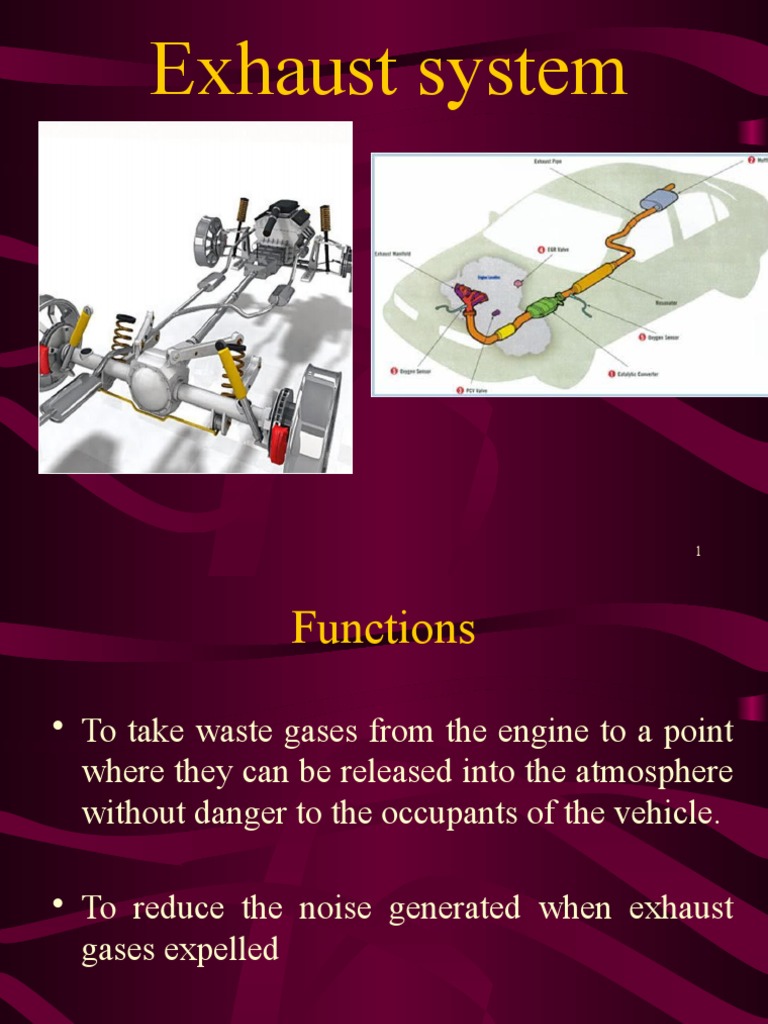 Exhaust System | PDF | Exhaust Gas | Mechanical Engineering