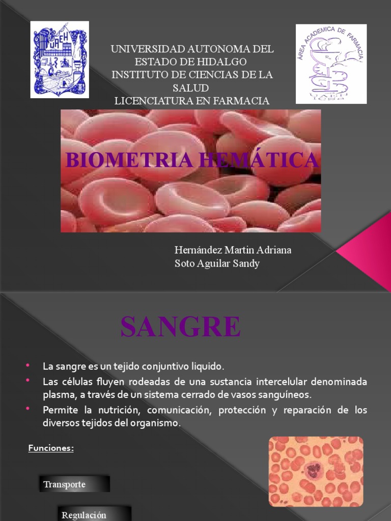 Biometria Hematica | PDF | Sangre | Leucocito