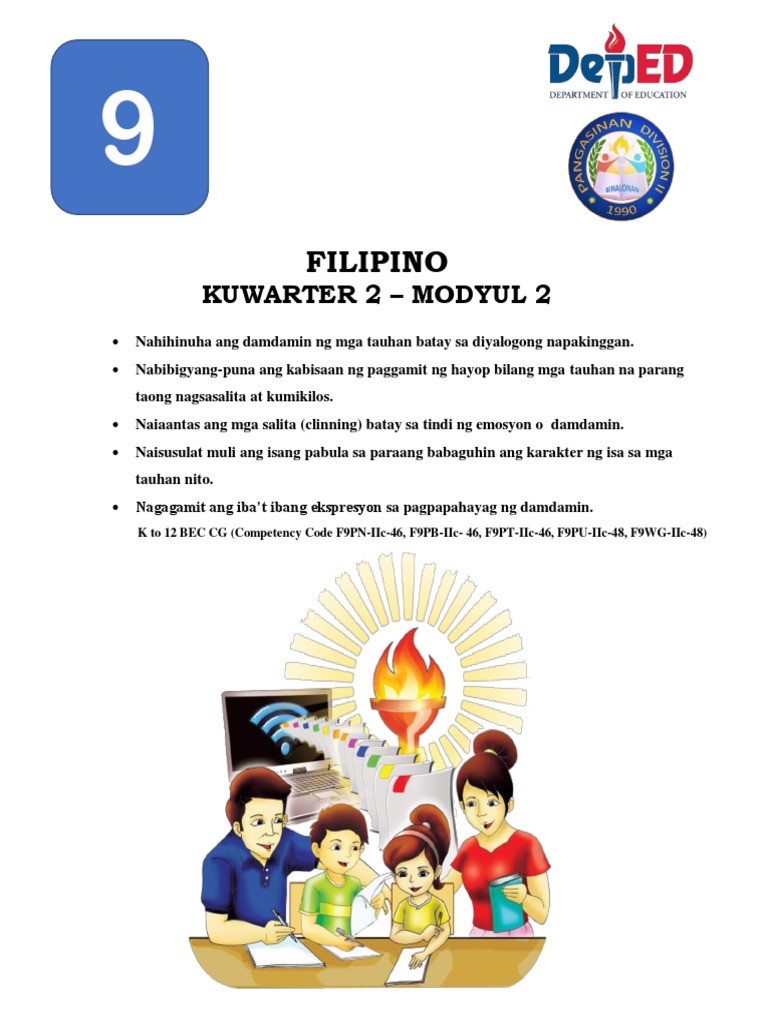 Filipino 9 Kuwarter 2 Modyul 2 | PDF