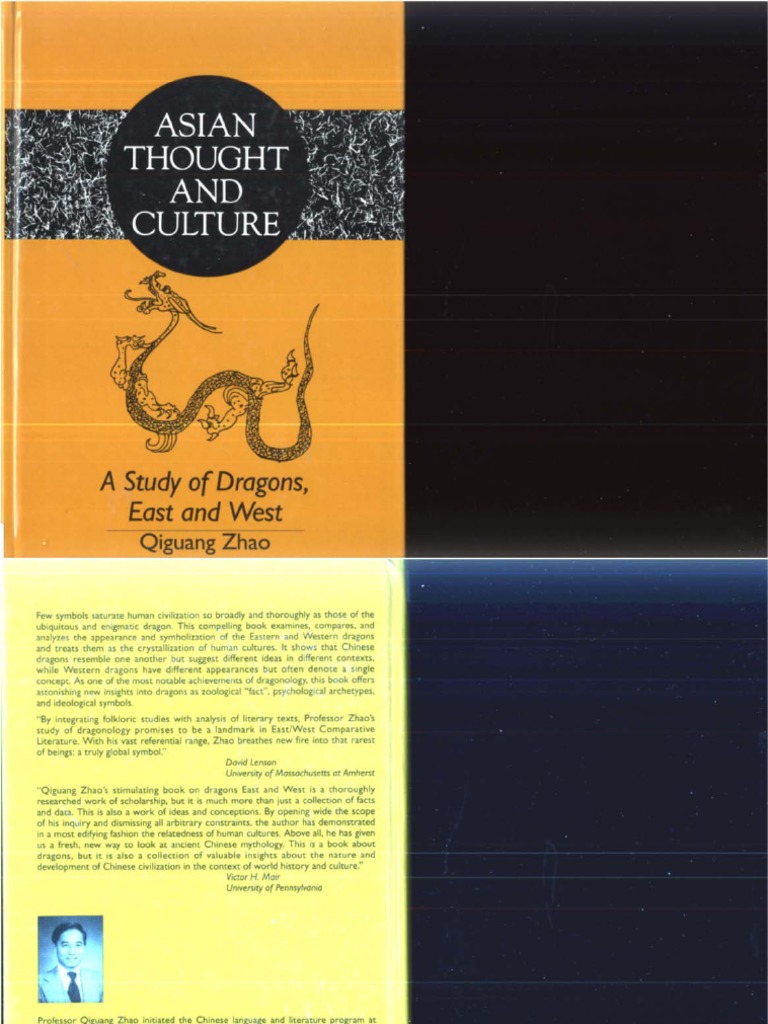 A Study of Dragons East and West Asian Thought and Culture Compress | PDF