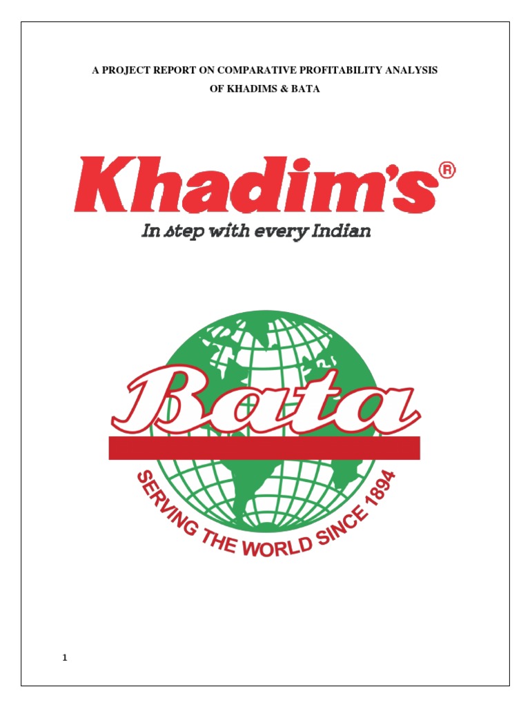 Financial Report On Khadim and Bata | PDF | Cost Of Goods Sold | Equity (Finance)