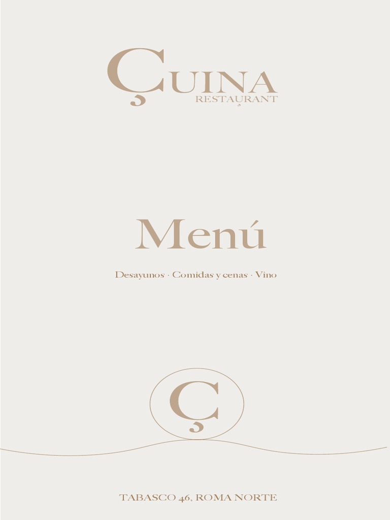 Menu Cuina Restaurante | PDF | Tortita | Comida y bebida