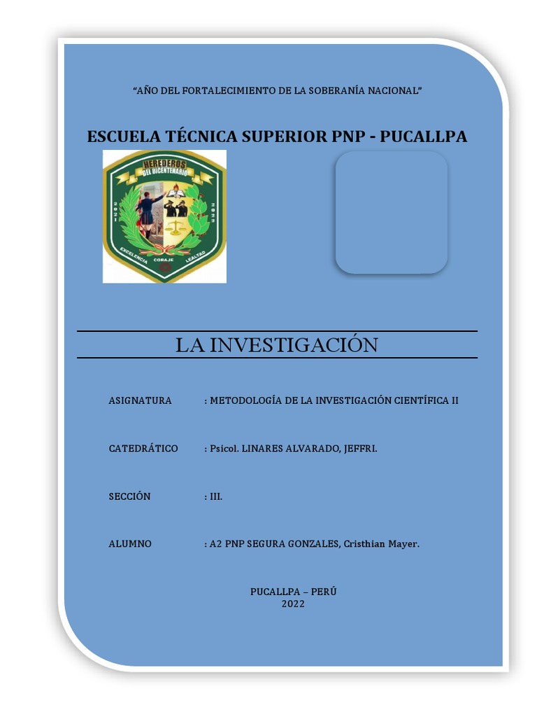 La Investigación - Norma Apa - Segura Ets PNP | PDF | Conocimiento ...