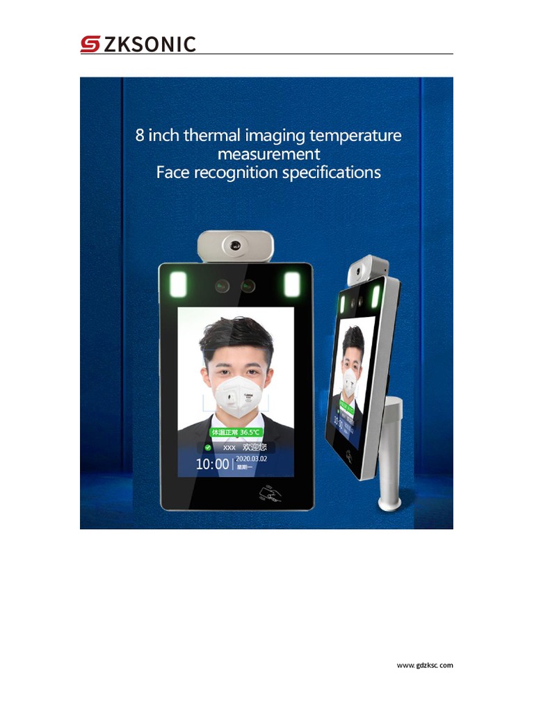 Face Recognition Machine Instruction-8&10inches | PDF | Computer ...