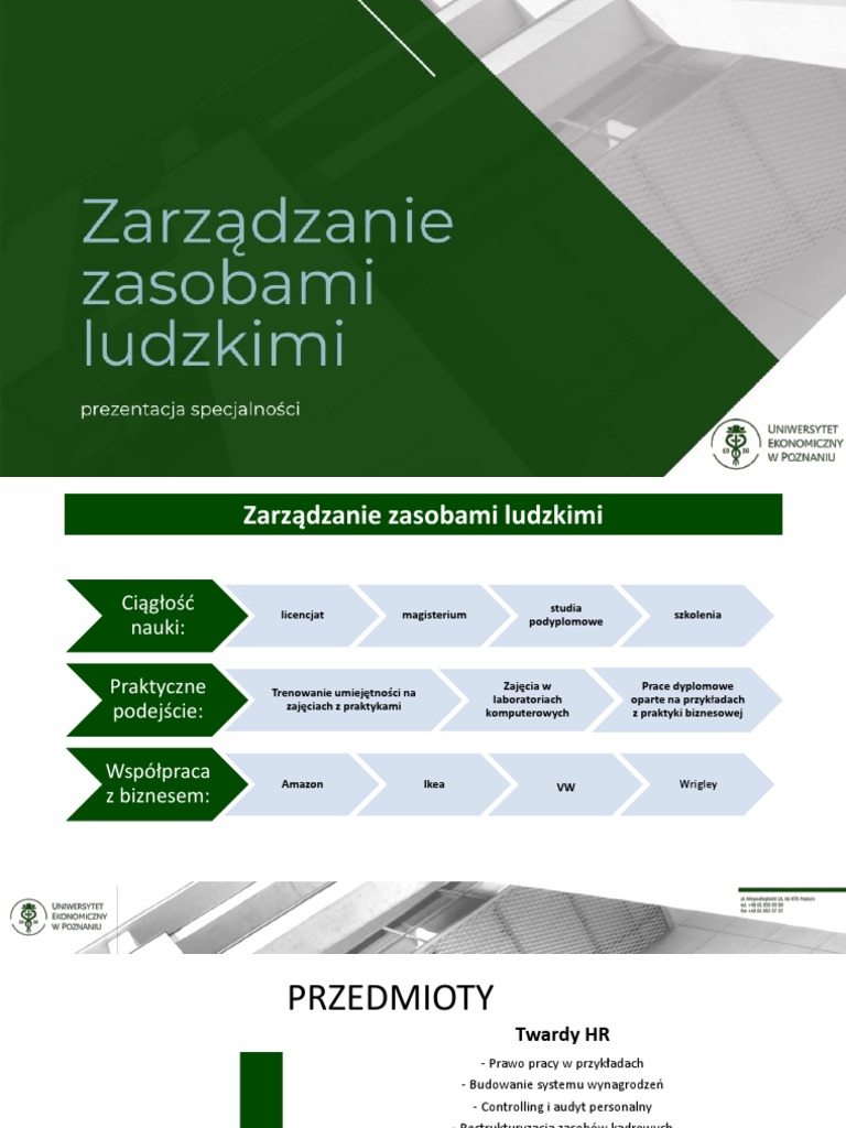 Zarzadzanie Zasobami Ludzkimi | PDF