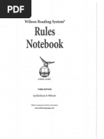 Wilson Reading System - Scope & Sequence Chart: Application Mastery | PDF | Syllable | Human ...