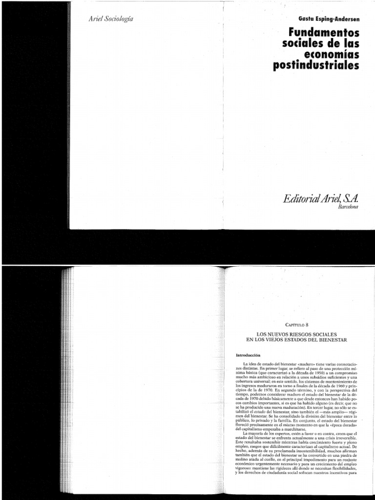 Esping Andersen | PDF