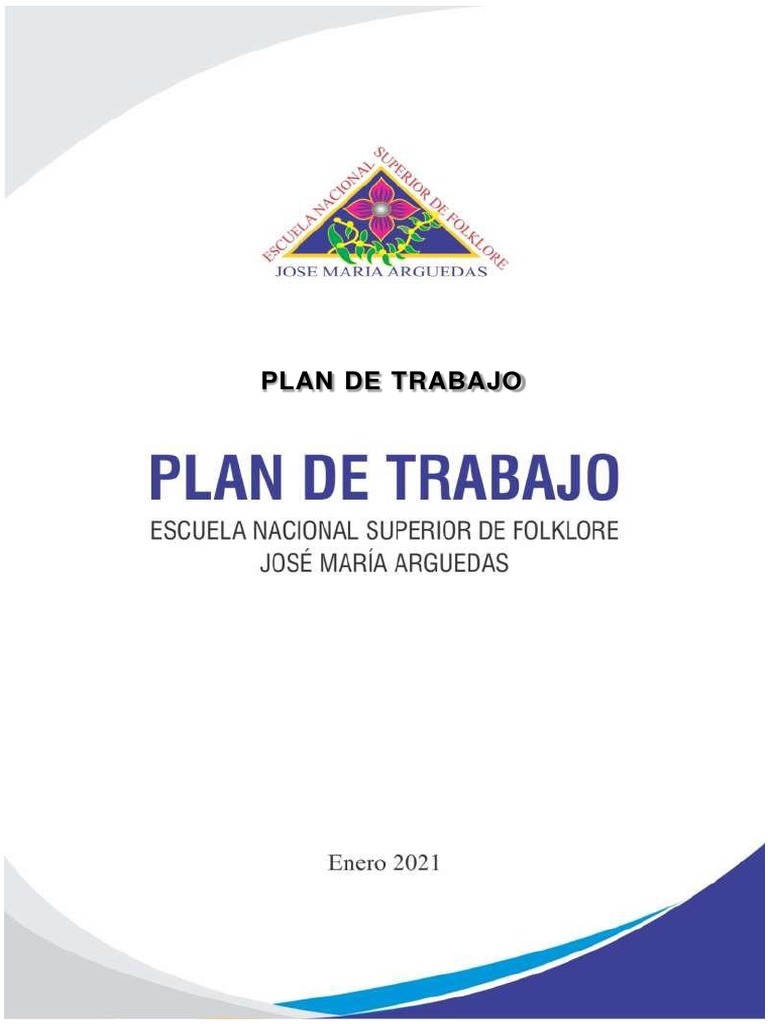 Plan Anual Trabajo 2021 | Descargar gratis PDF | Planificación | Perú