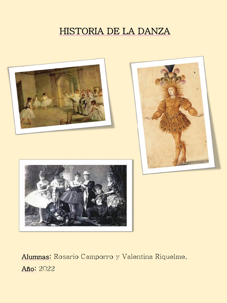 Historia de La Danza | PDF | Ballet | Bailes Historia de La Danza | PDF | Ballet | Bailes