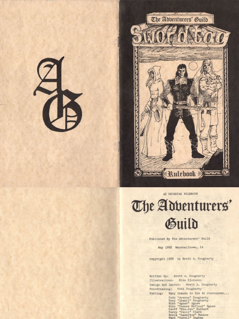 Adventurers' Guild - Swordtag | PDF | Armour | Knight