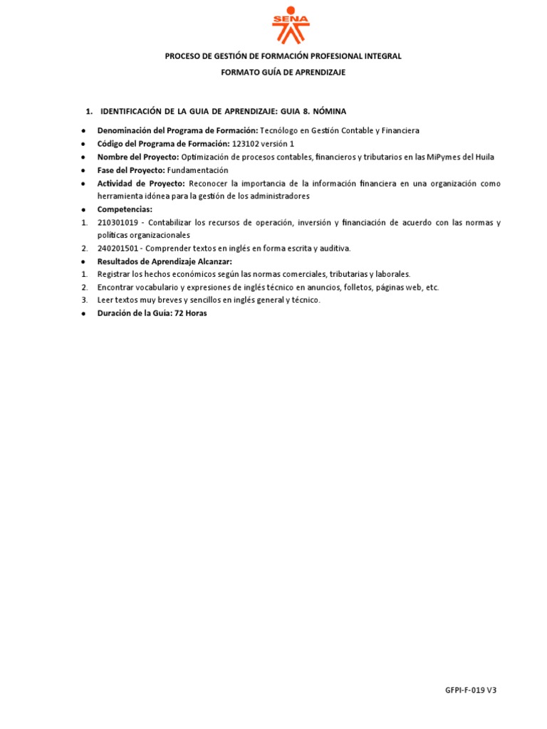 Taller Nomina Pdf Cheque De Pago Salario