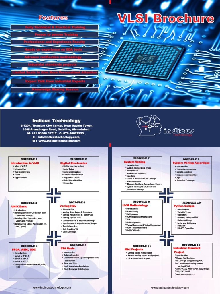 VLSI Course Modules | PDF | Software Development | Electronic Engineering
