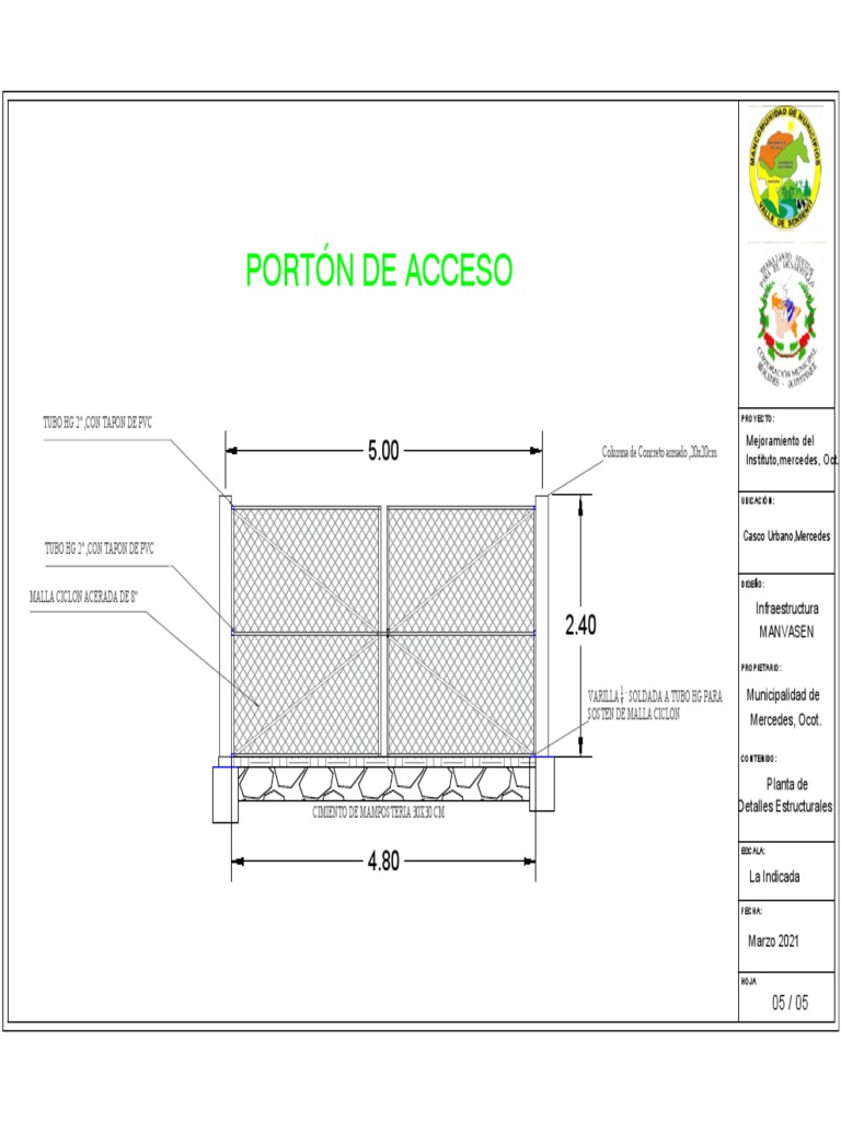 Porton | PDF | Ingeniero civil | Ingeniería de Edificación