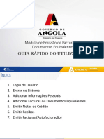 Emissão de Facturas Manuais em Angola | PDF