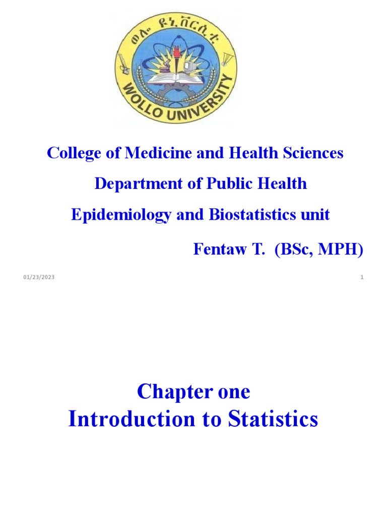 C 1 Introduction To Statistics Pdf Statistics Level Of Measurement
