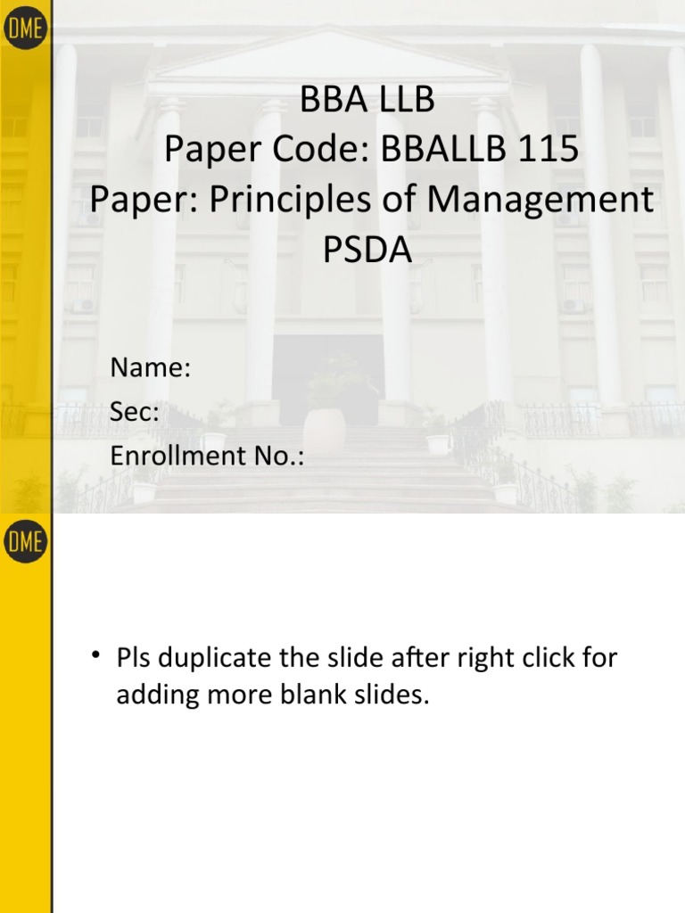 Template For PSDA | PDF
