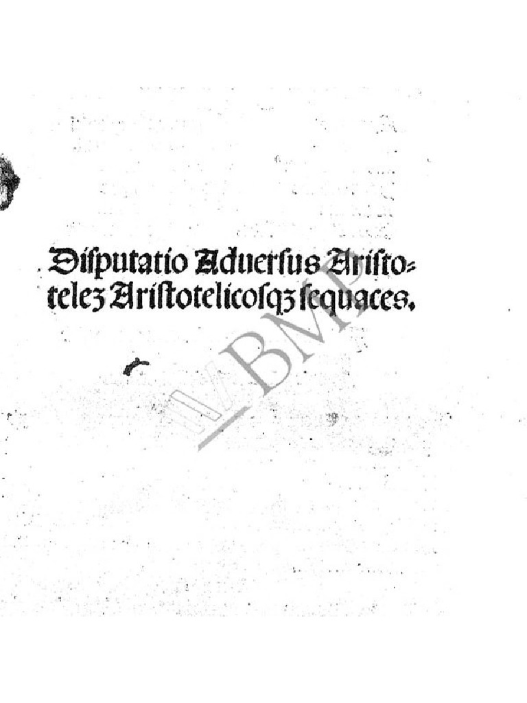 46 Alonso Disputatio Aristotelem | PDF