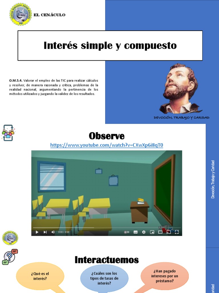Interés Simple y Compuesto | PDF | Amortización (Negocio) | Crédito