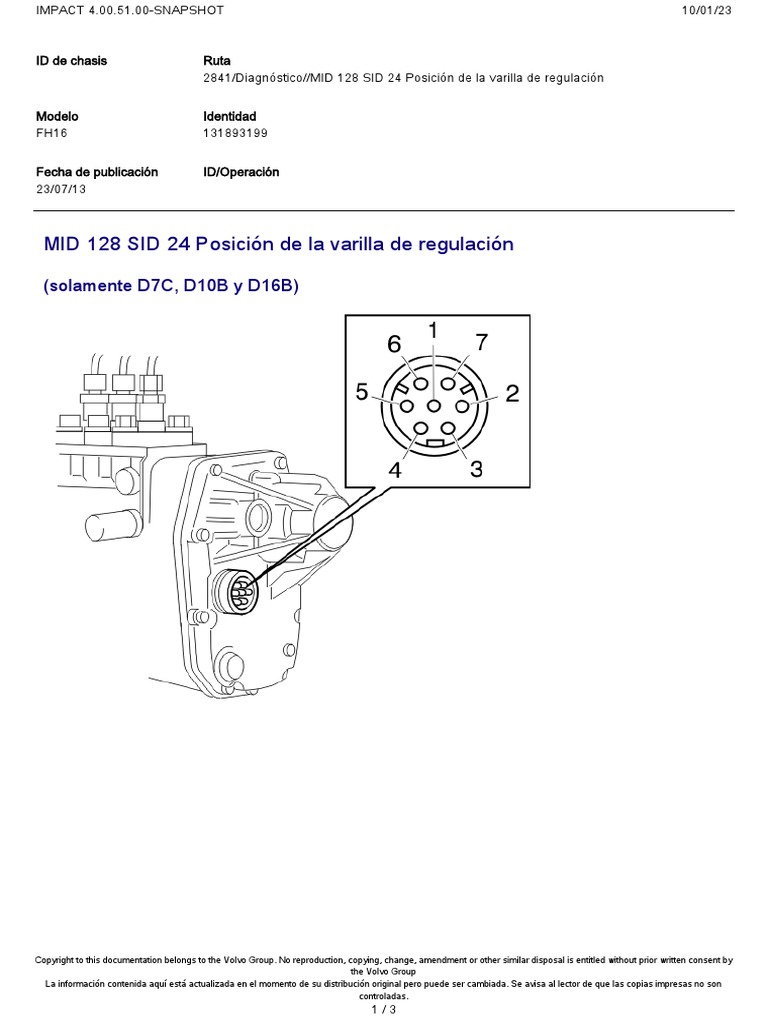 MID 128 SID 24 Posición de La Varilla de Regulación | PDF | Ingeniería Informática | Informática