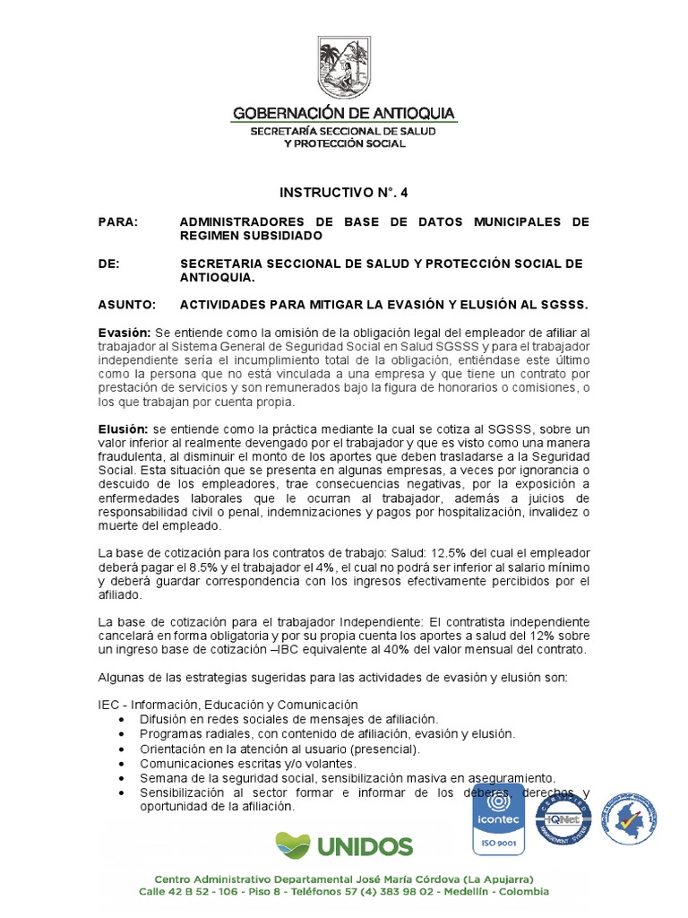 Instructivo 4. Evasion y Elusion | PDF | Economias