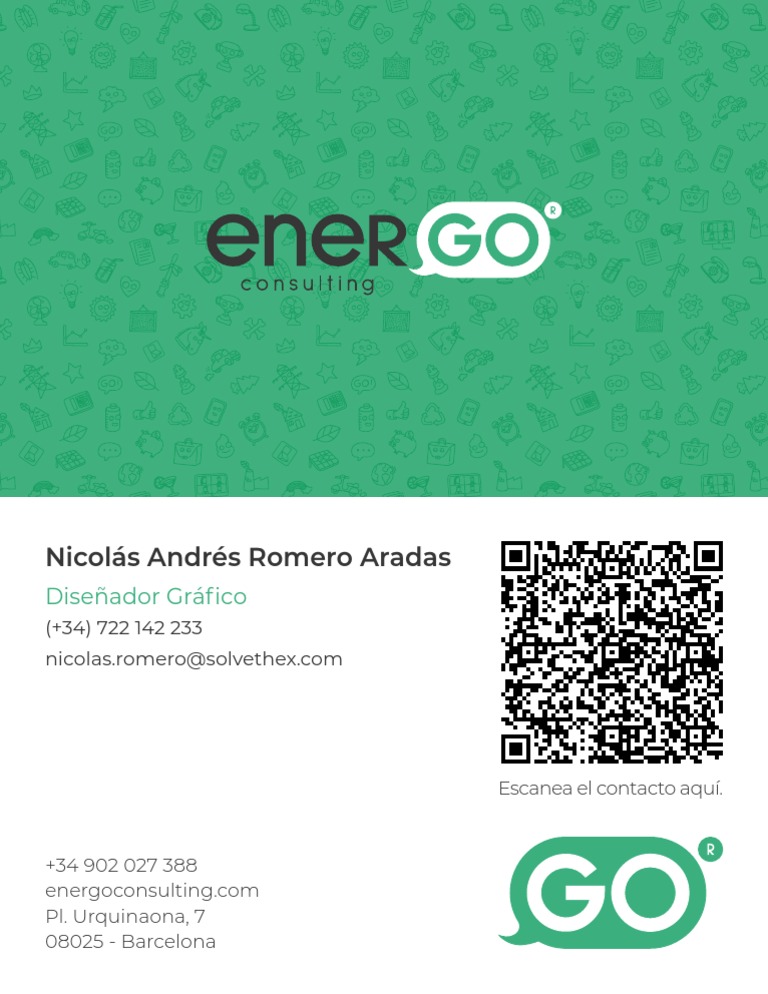 Ejemplo EnerGO Tarjeta 2021 | PDF