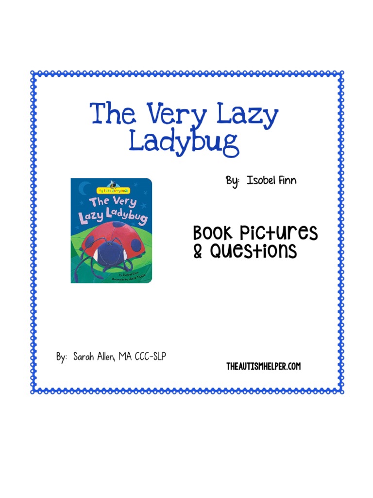 The Very Lazy Ladybug | PDF | Taxa | Biology