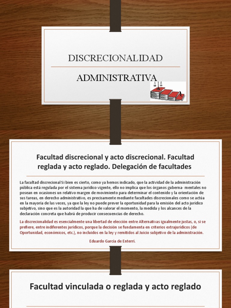 Discrecionalidad Administrativa | PDF | Justicia | Crimen y violencia