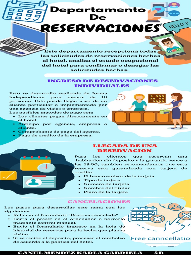 Departamento de Reservaciones | PDF | Informática