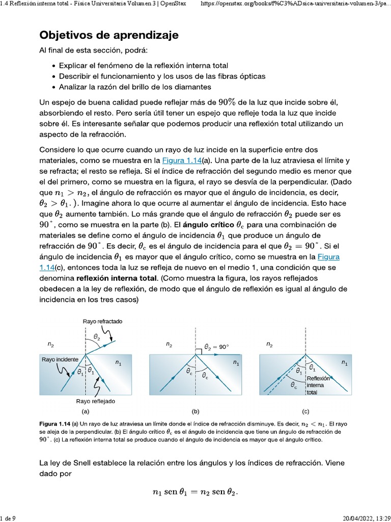 Angulo Critico | PDF | Radiación | Science