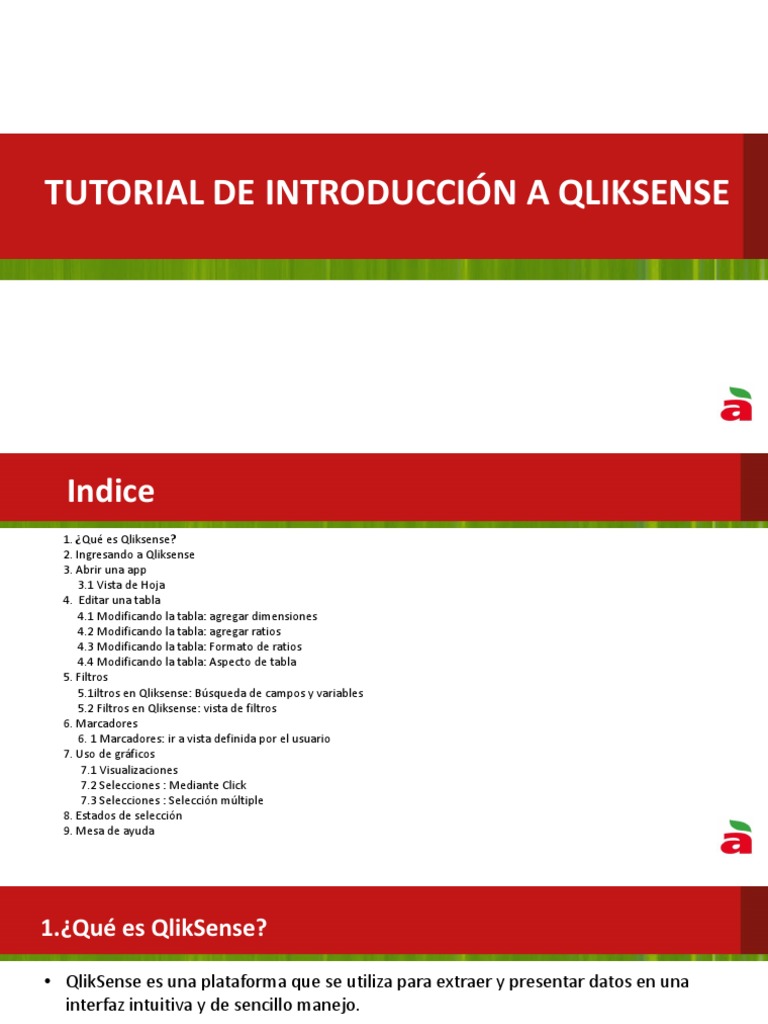 Tutorial Qliksense | PDF | Histograma | Informática