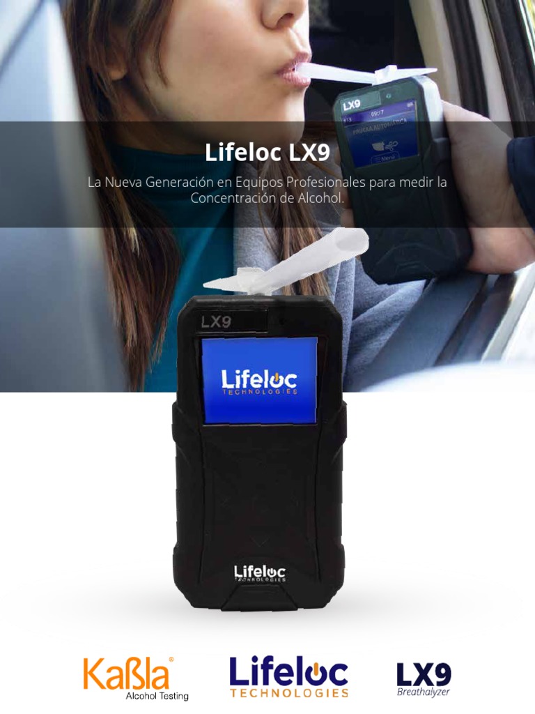 Lifeloc LX9 | PDF | Bluetooth | Teclado