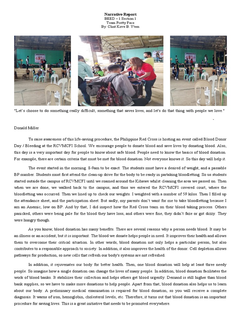 Narrative Report Format For Nstp Module Mapua