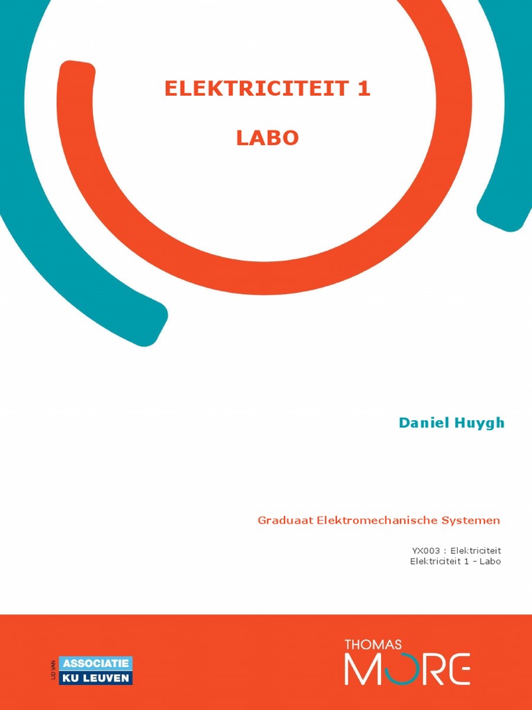 Labo Elektriciteit 1EMS | PDF