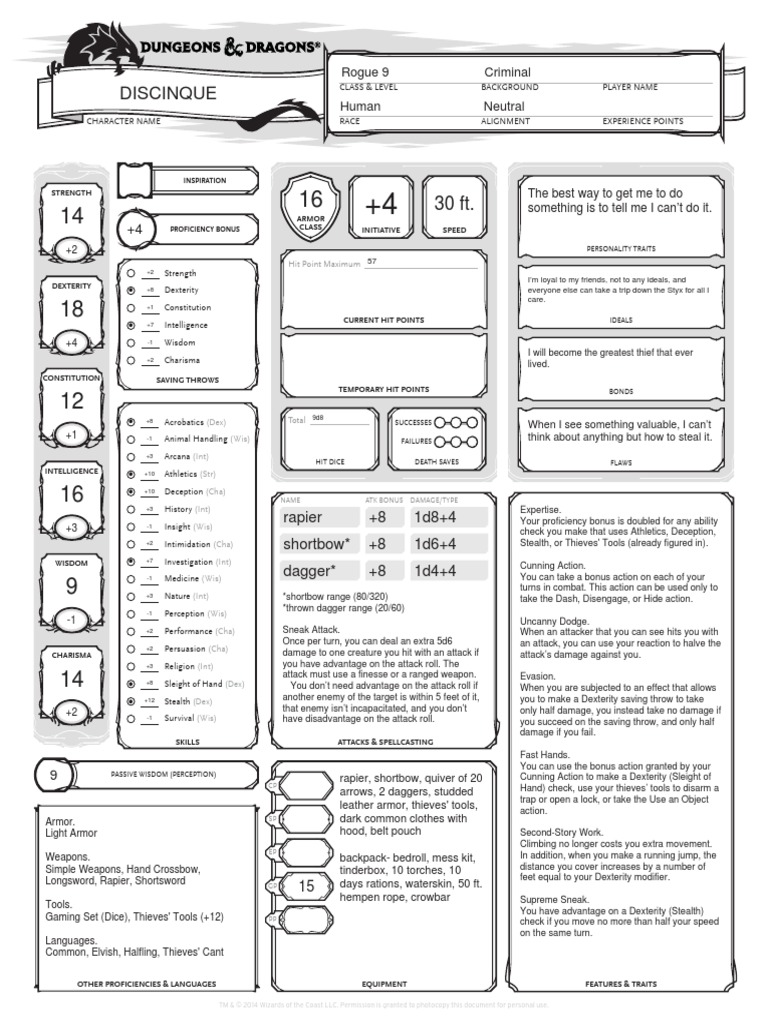 DDALCA-01 - Return To The Ghost Tower of Invernesss (Pregens) | PDF | Dungeons & Dragons | Role ...