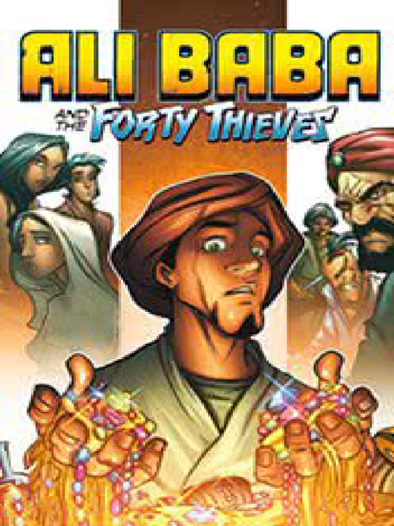 Ali - Baba - and - The - Forty - Thieves A1 | PDF