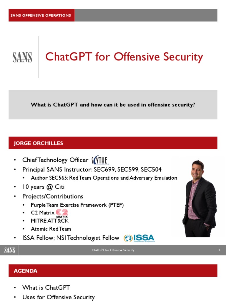 chatGPT For Offensive Security | PDF | Vulnerability (Computing ...