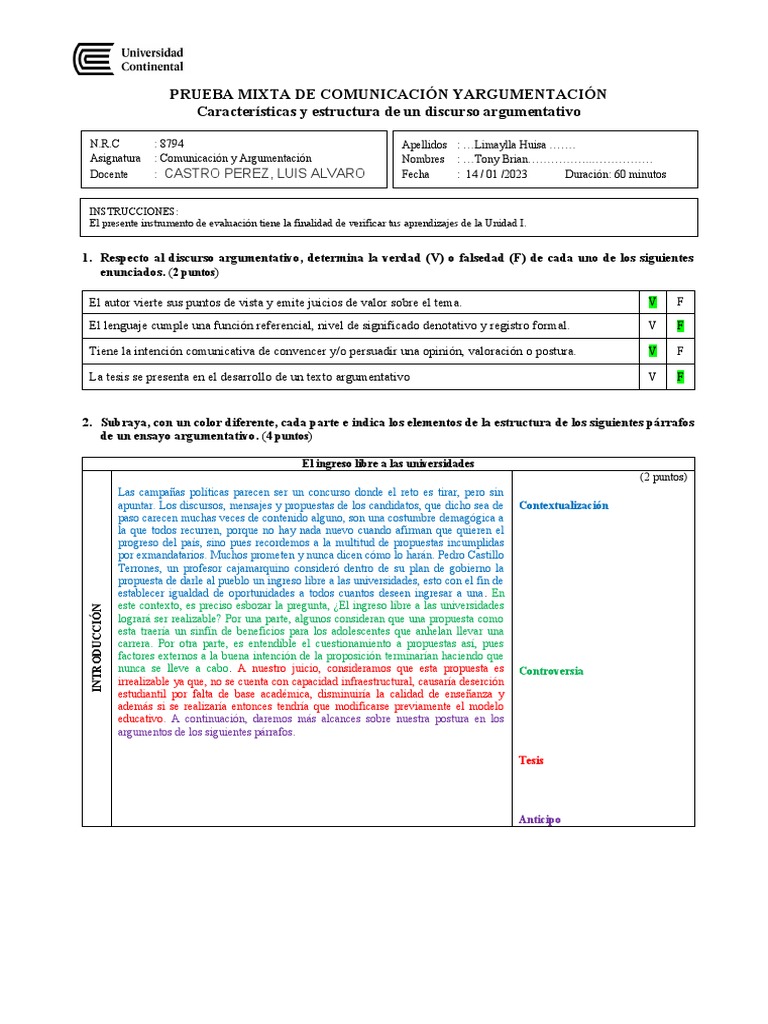 Prueba Consolidado 1 | PDF | OTAN | Pesticida