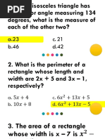 Math Reviewer For Civil Service Exam | PDF | Ratio | Quantity