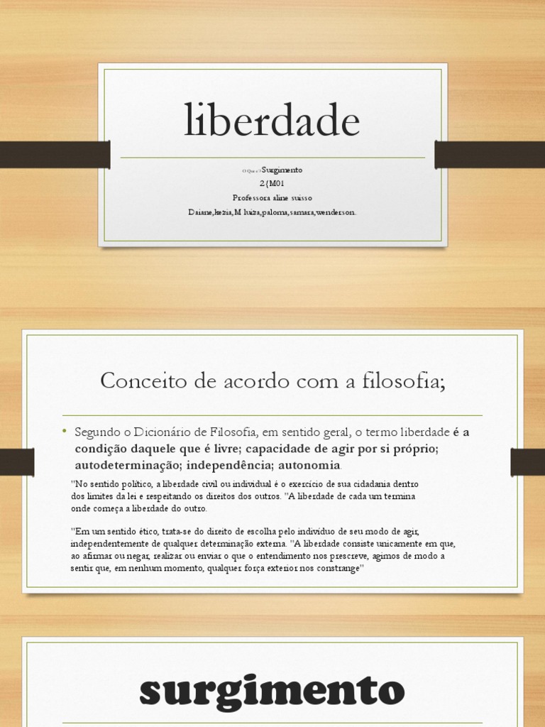 Liberdade | PDF
