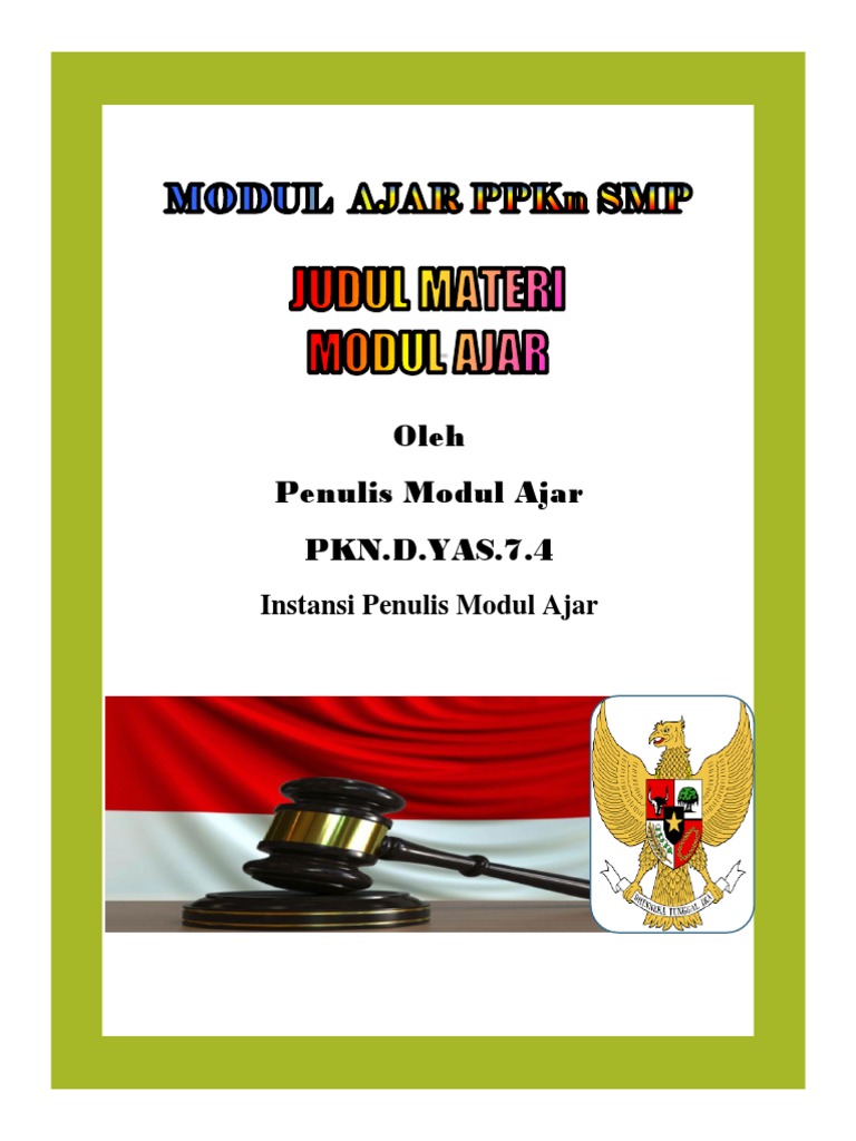 Final MA - PKN - DEWI - SMP - D - 7 - 4 - RENDAH | PDF