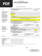 Rfa Form Sample | PDF | Civil Engineering