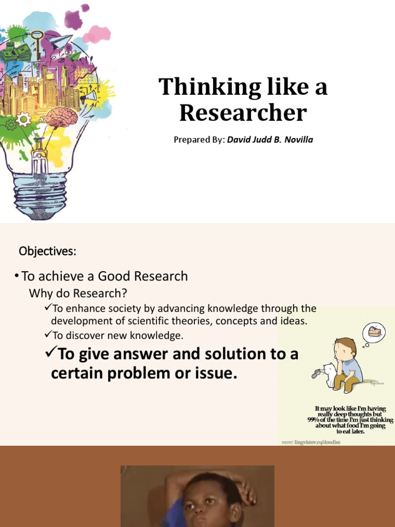 Thinking Like A Researcher | PDF | Theory | Hypothesis