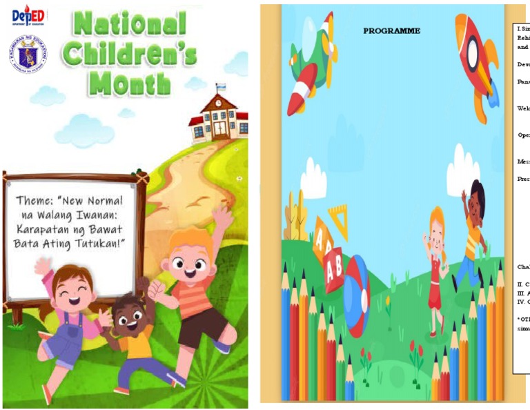 Children's Month Prog | PDF