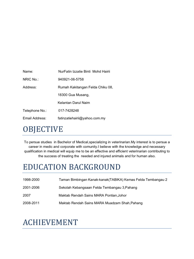 Resume Interview | PDF