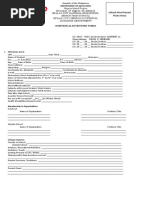 Biodata Form Student | PDF