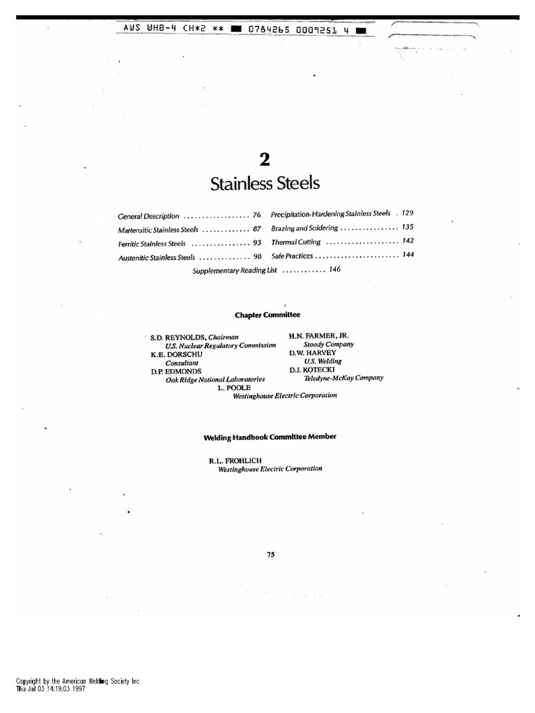 Stainless Steel Pdf